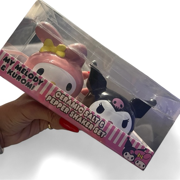 Sanrio | Kitchen | Sanrio My Melody Kuromi Ceramic Salt Pepper Shaker ...